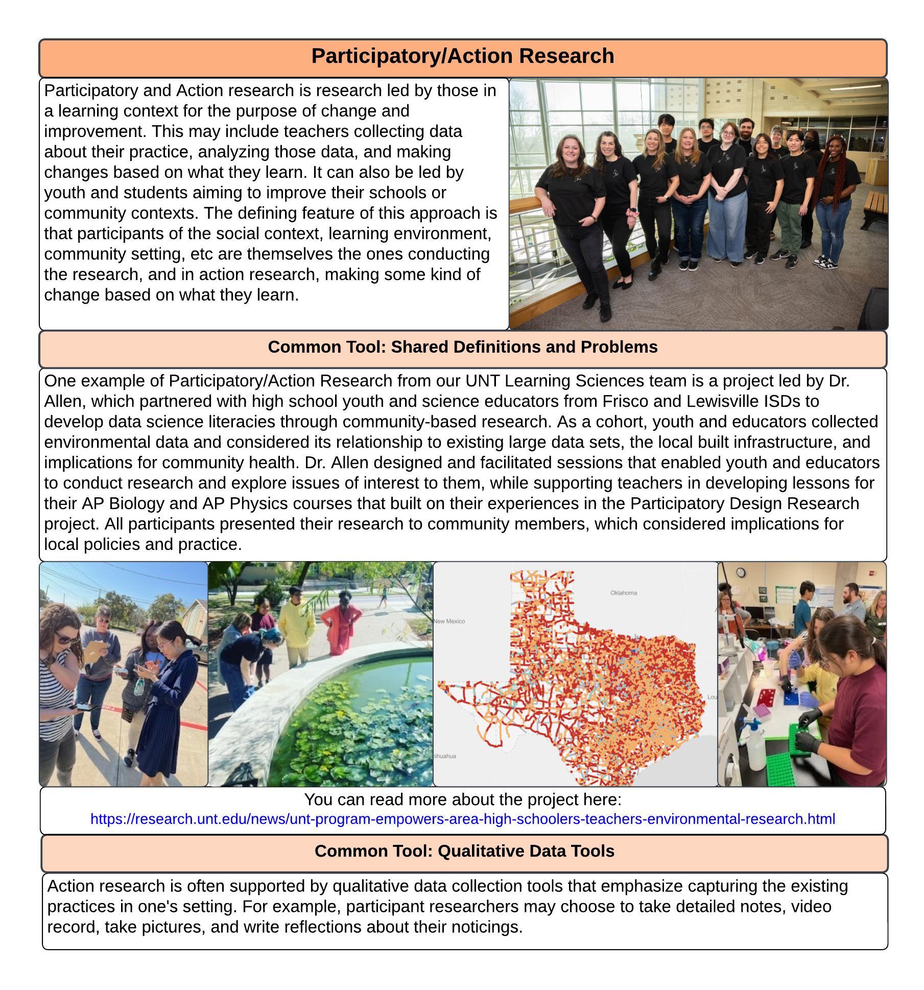 Participatory/Action Research